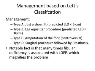 Fibular deficiency and management.pptx