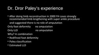 Fibular hemimelia | PPT