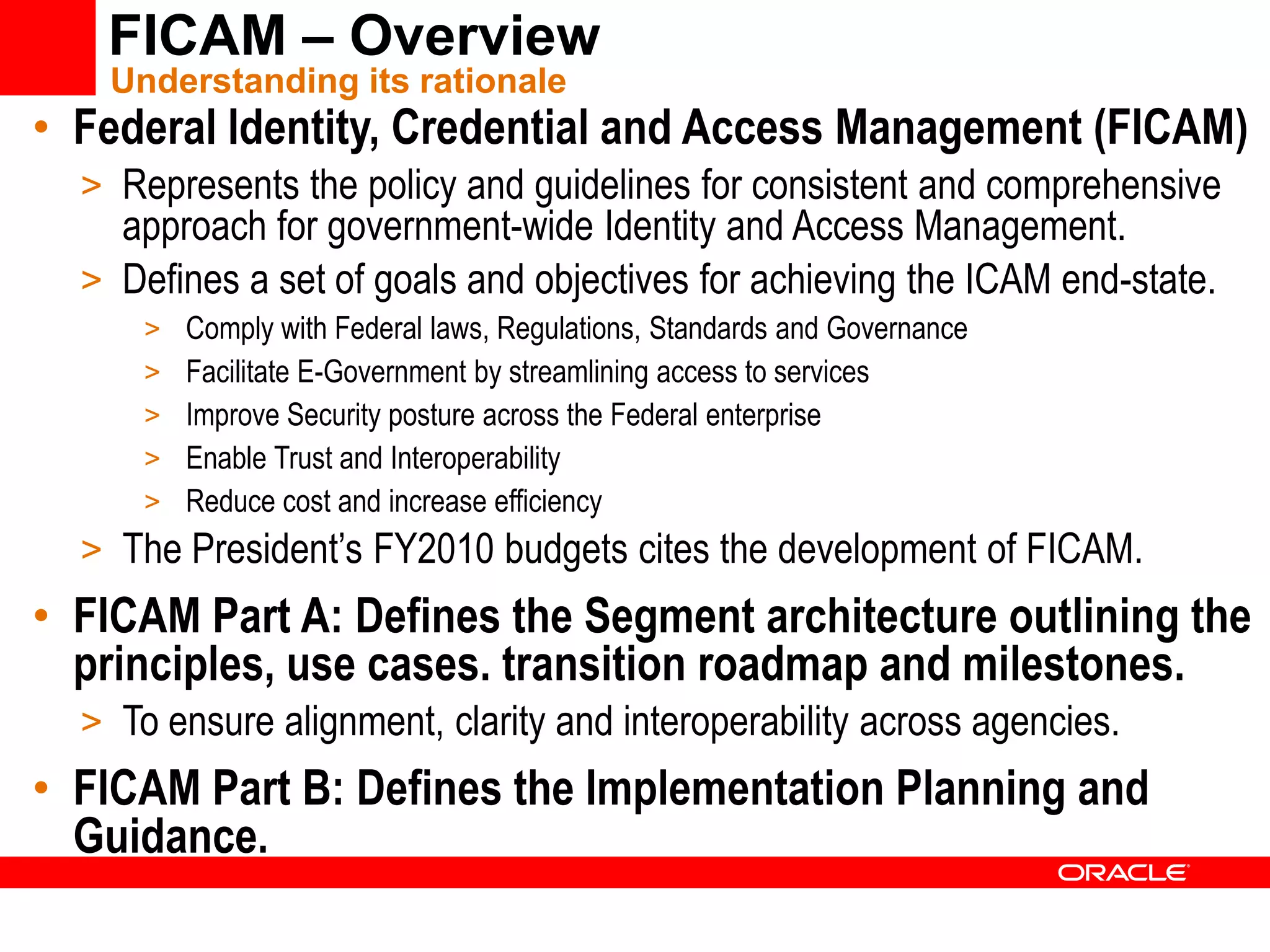 ICAM - Demo Architecture review | PDF