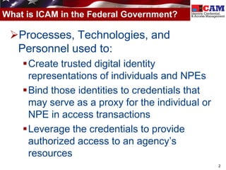 US FICAM Overview | PPT
