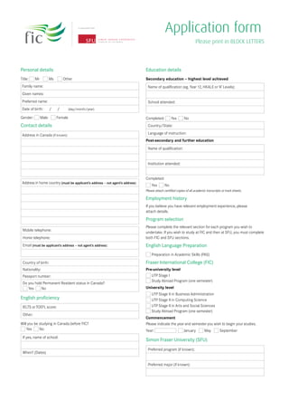 FIC 09/10 Brochure | PDF