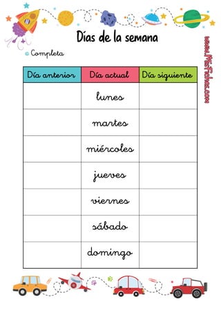 Ficha - Dias de la semana pdf.pdf