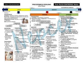 Ficha i - comunidad primitiva en el mundo y los andes | PDF