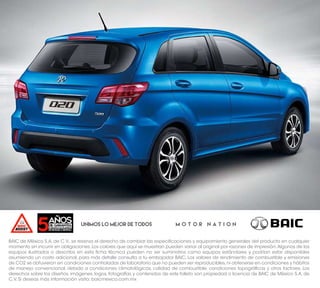 BAIC d20 | PDF