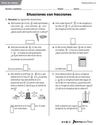 tareas - fracciones etc. | PDF