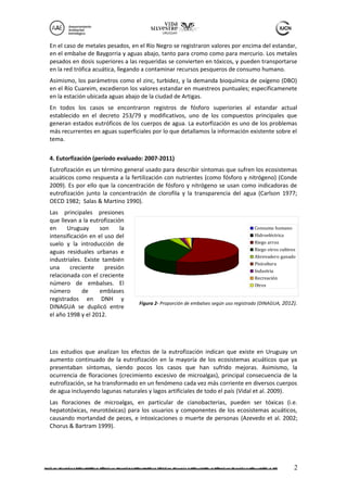 Vsuy_Ficha: análisis calidad de agua en uruguay_2013 | PDF