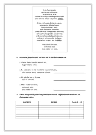 Ficha aplicativa octavio paz | PDF