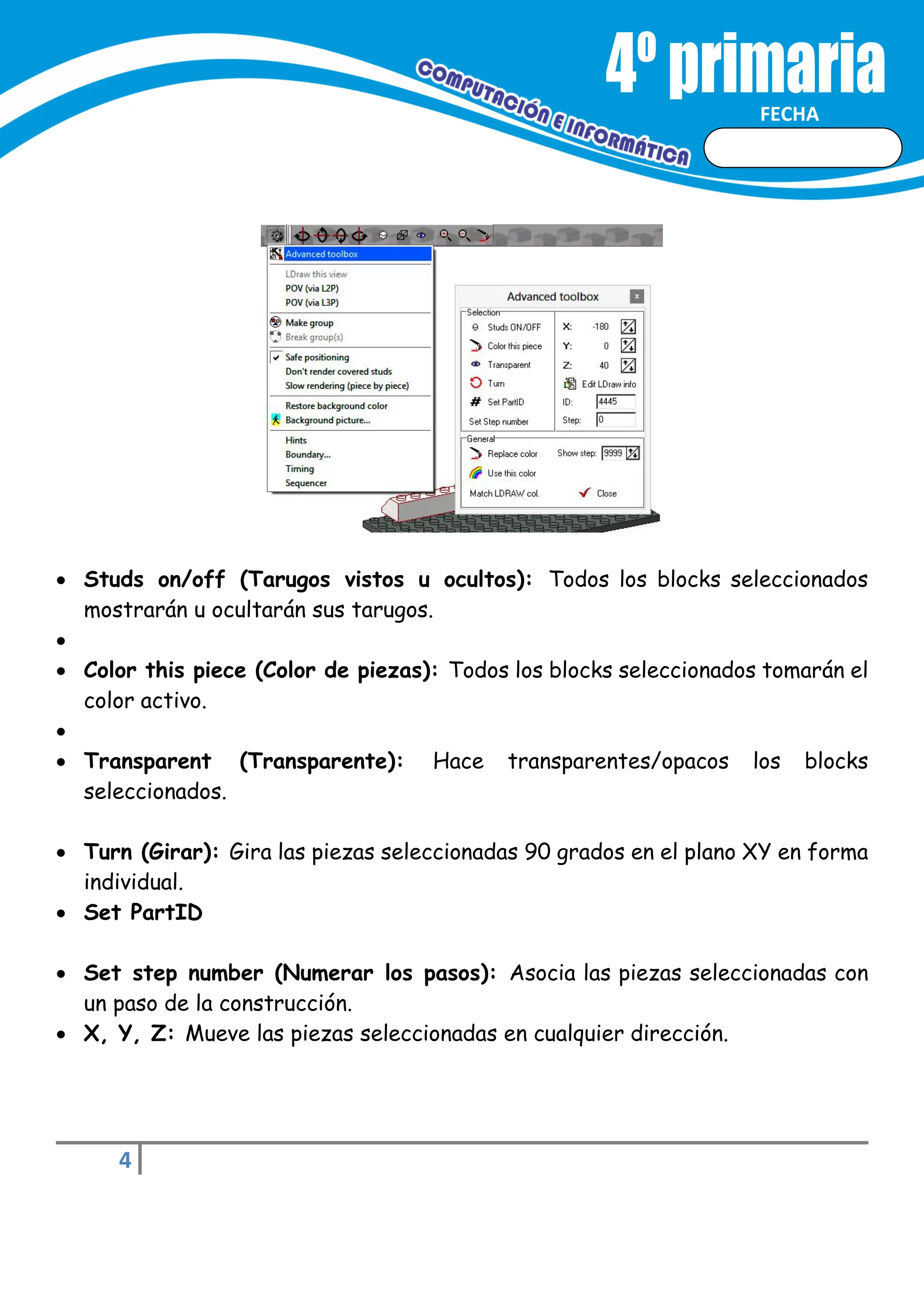 Ficha Computación e Informática 4o Grado | PDF | Computing | Technology ...