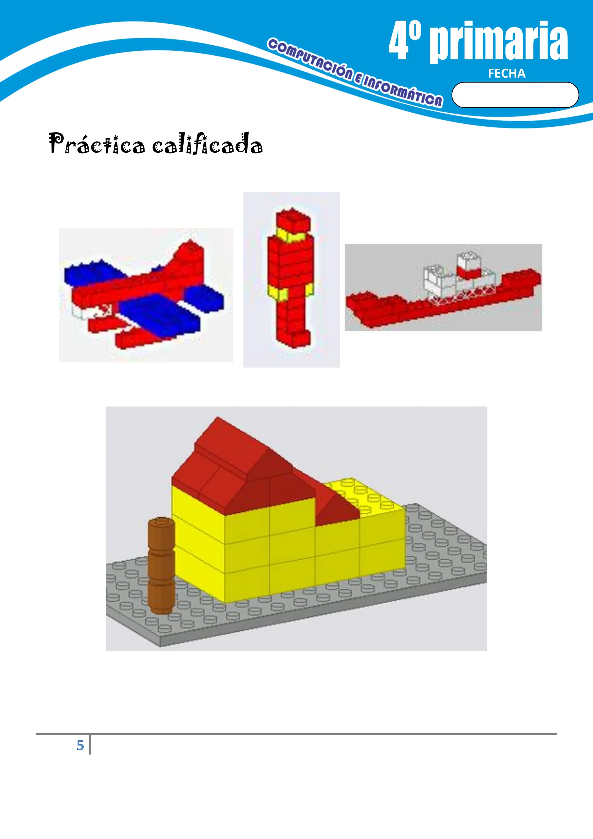 Ficha Computación e Informática 4o Grado | PDF | Computing | Technology & Computing