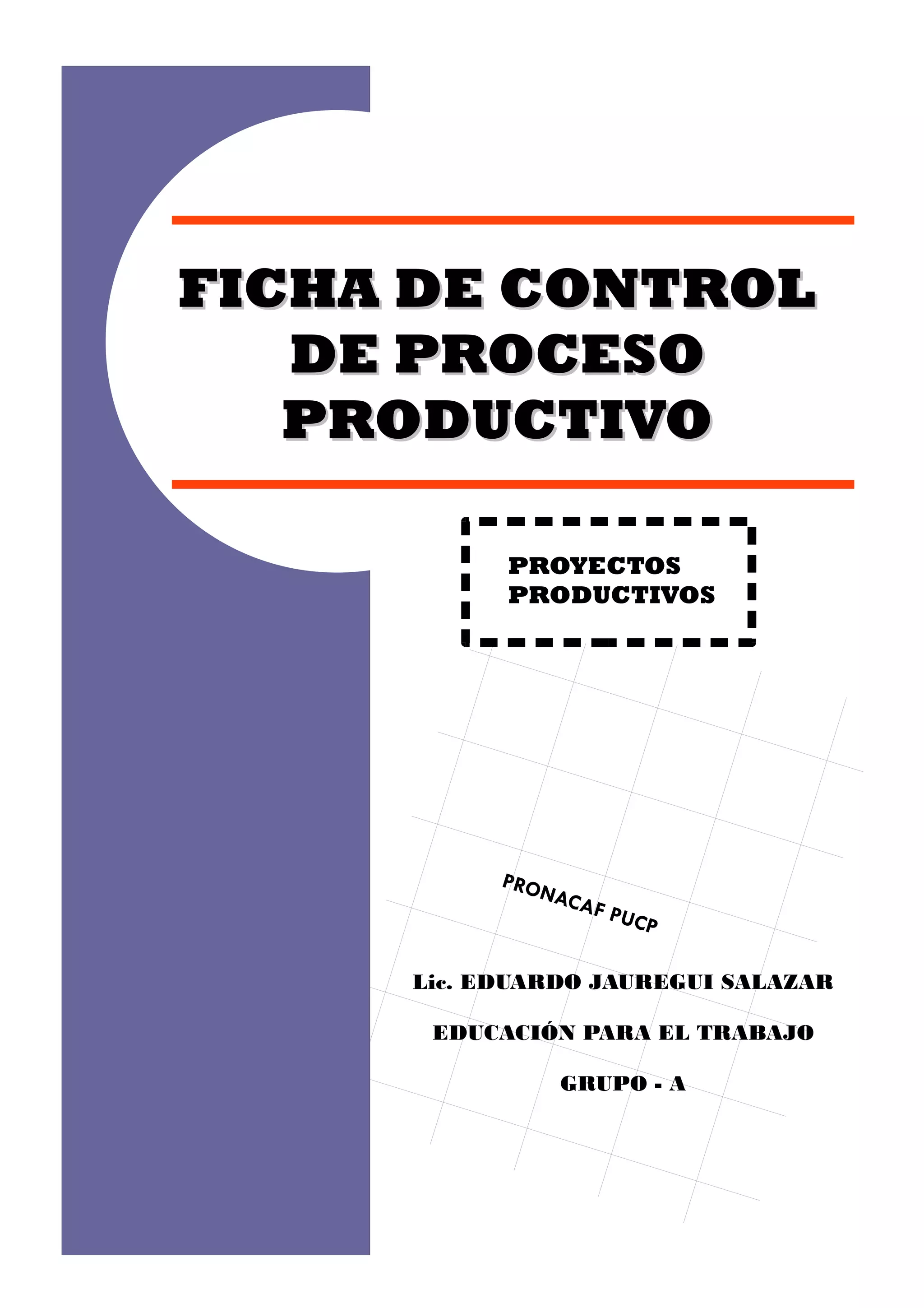 Ficha de control de proceso | PDF