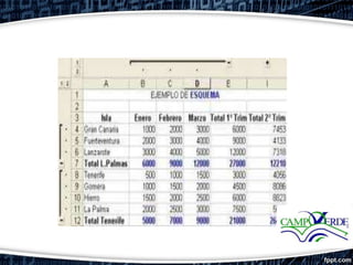 Ficha de datos de excel | PPTX