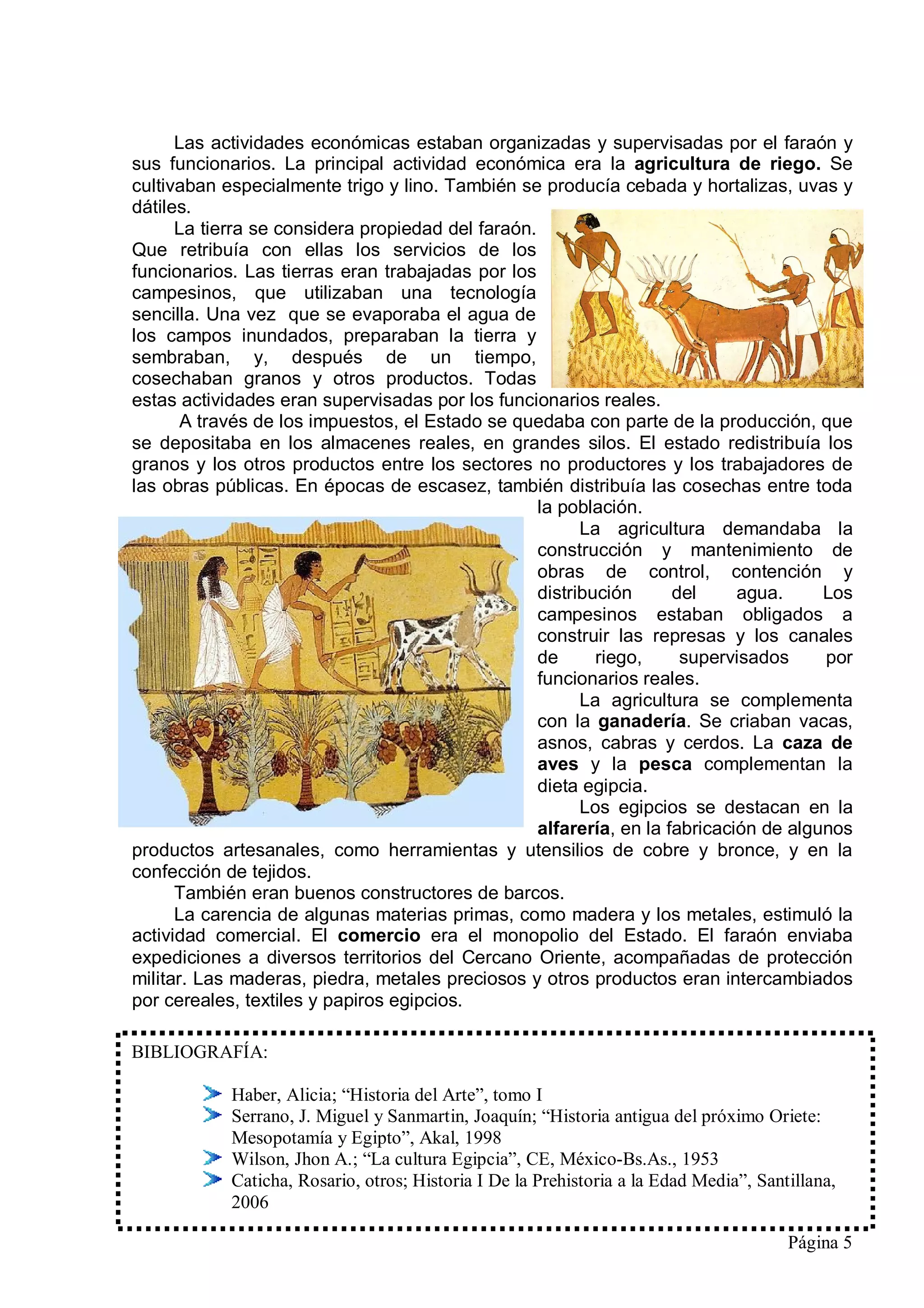 Ficha de egipto, 1 | PDF