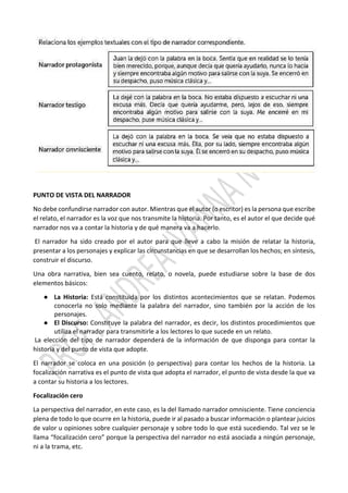 Ficha de estudio el cuento realista el chico | PDF