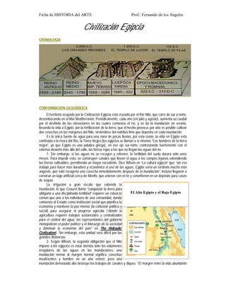 Ficha de historia, egipto | PDF
