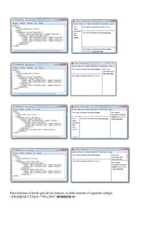 Ficha de codigos HTML | PDF