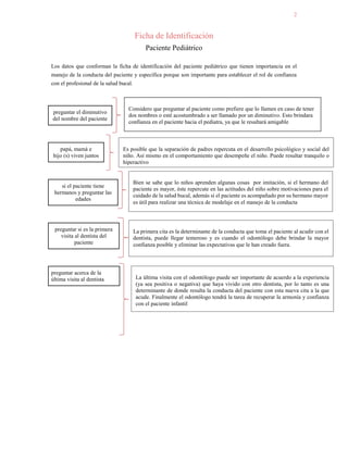 Ficha de identificacion (historia clínica) | PDF