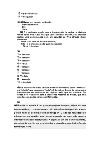 Ficha de internet | PDF