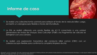 ficha de sindrome de mirizzi tipo1 estudio de caso | PPTX