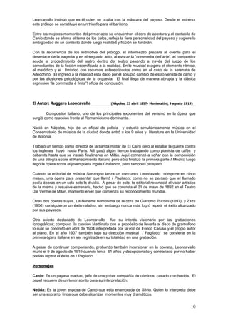 Ficha didáctica _i_pagliacci_y_cavalleria_rusticana | PDF