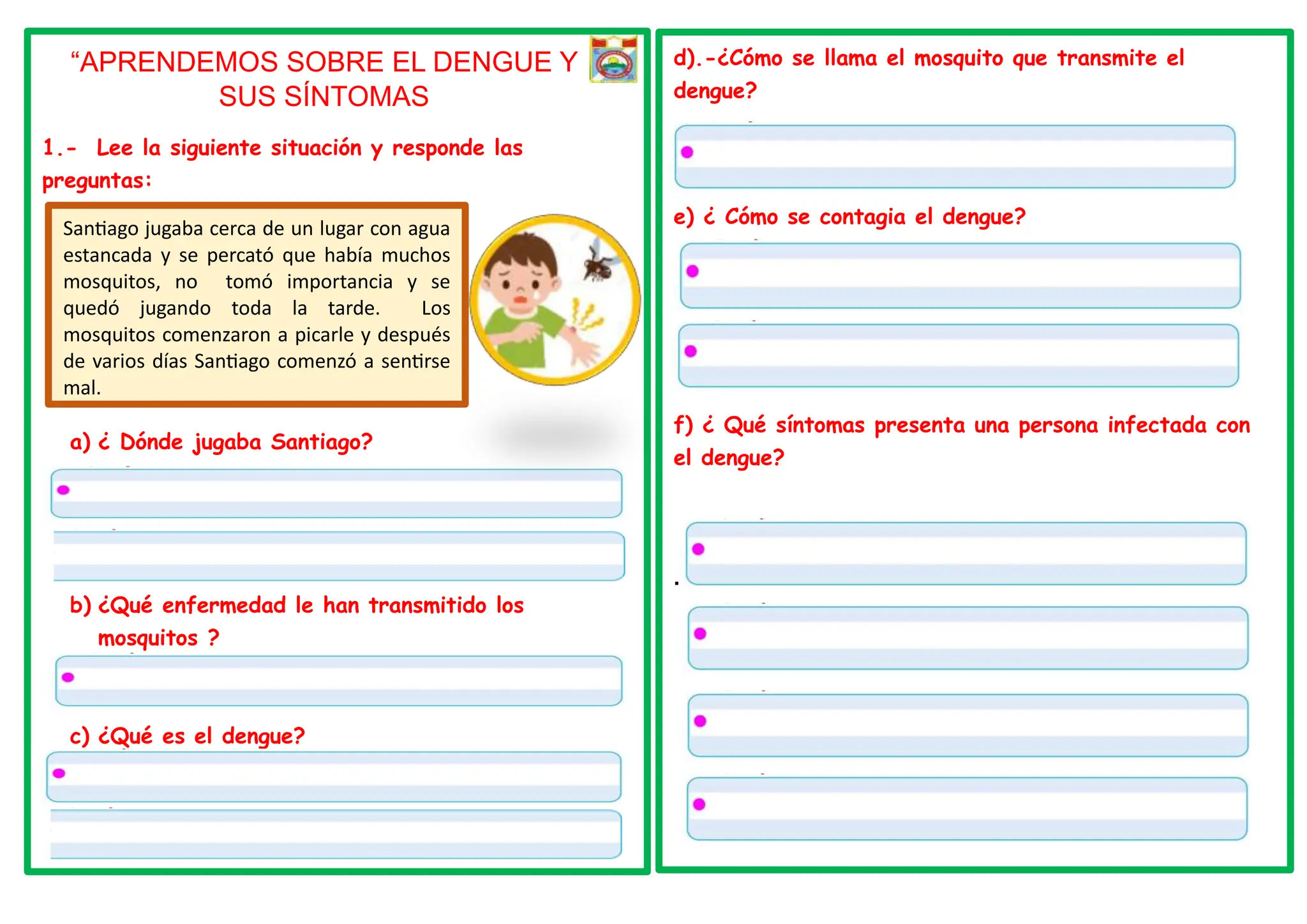 FICHA EL DENGUE Y SUS SÍNTOMAS EN LA EDUCACION PRIMARIA.docx