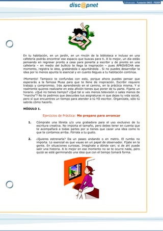 Ficha escritura creativa | PDF