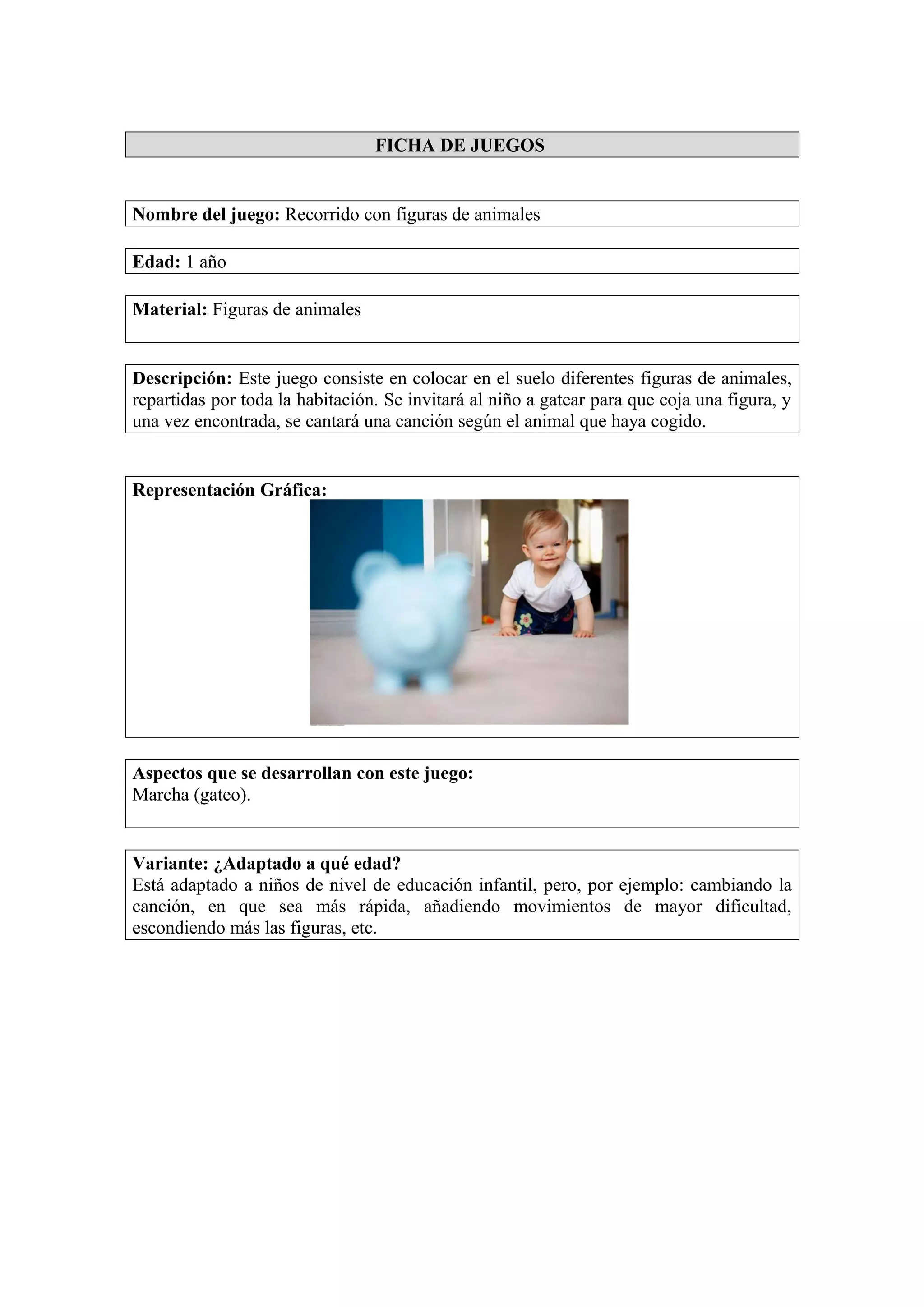 Ficha juegos | PDF