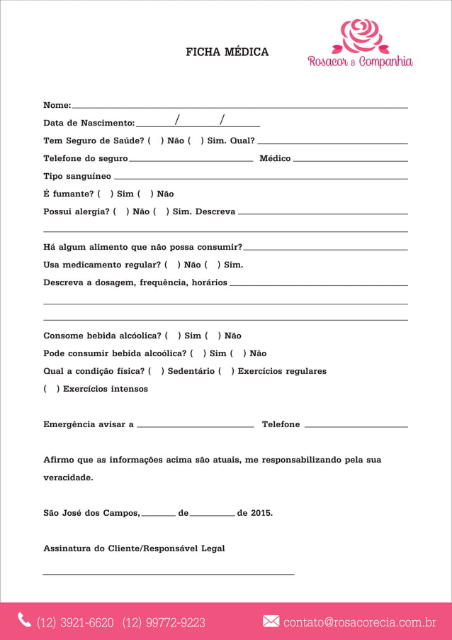 Ficha médica 40 | PDF