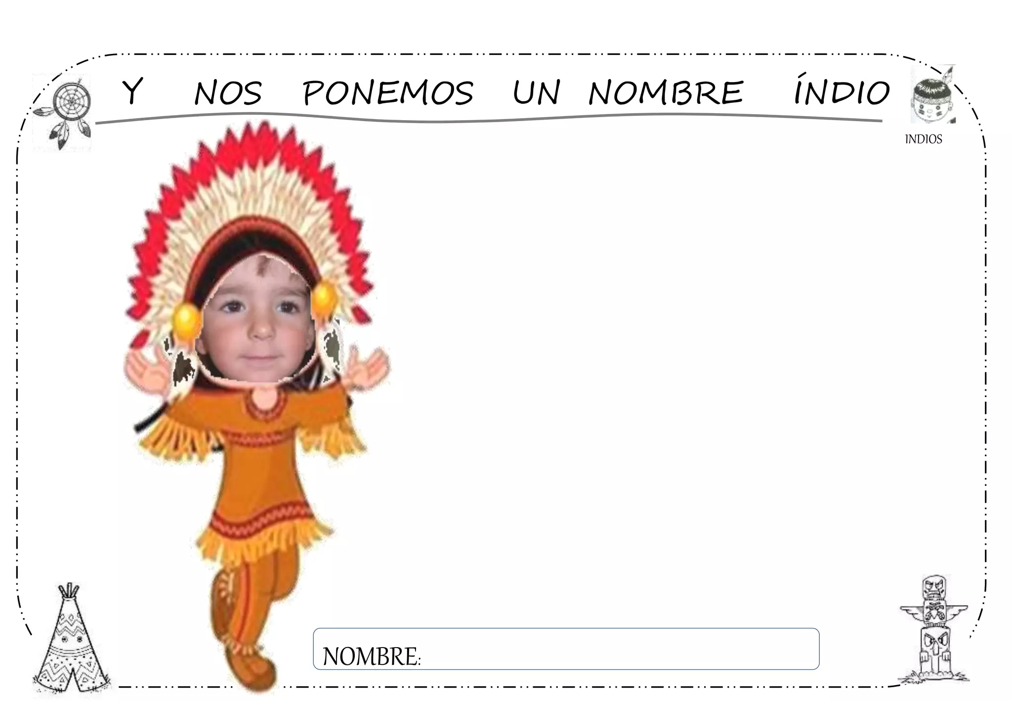 Proyecto los indios infantil | PPT