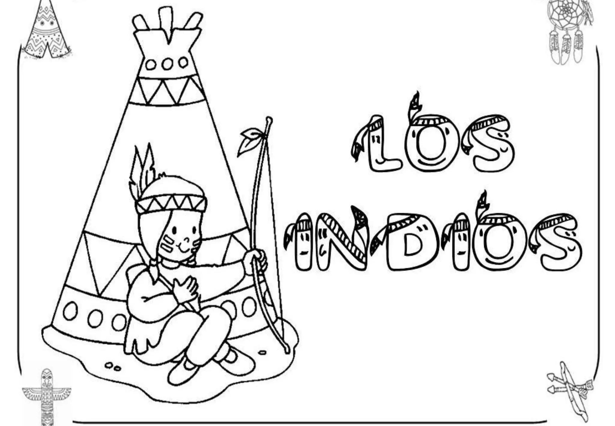 Proyecto los indios infantil | PPTX
