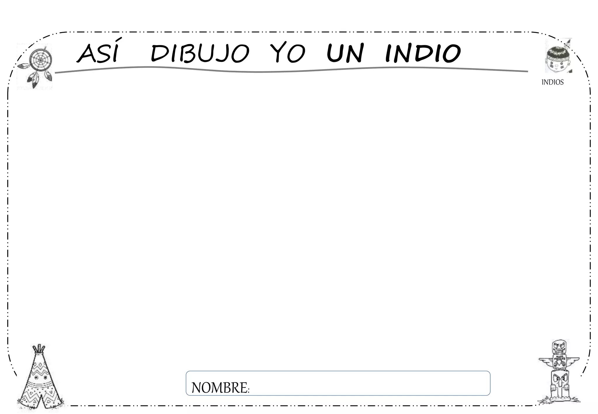 Proyecto los indios infantil | PPTX