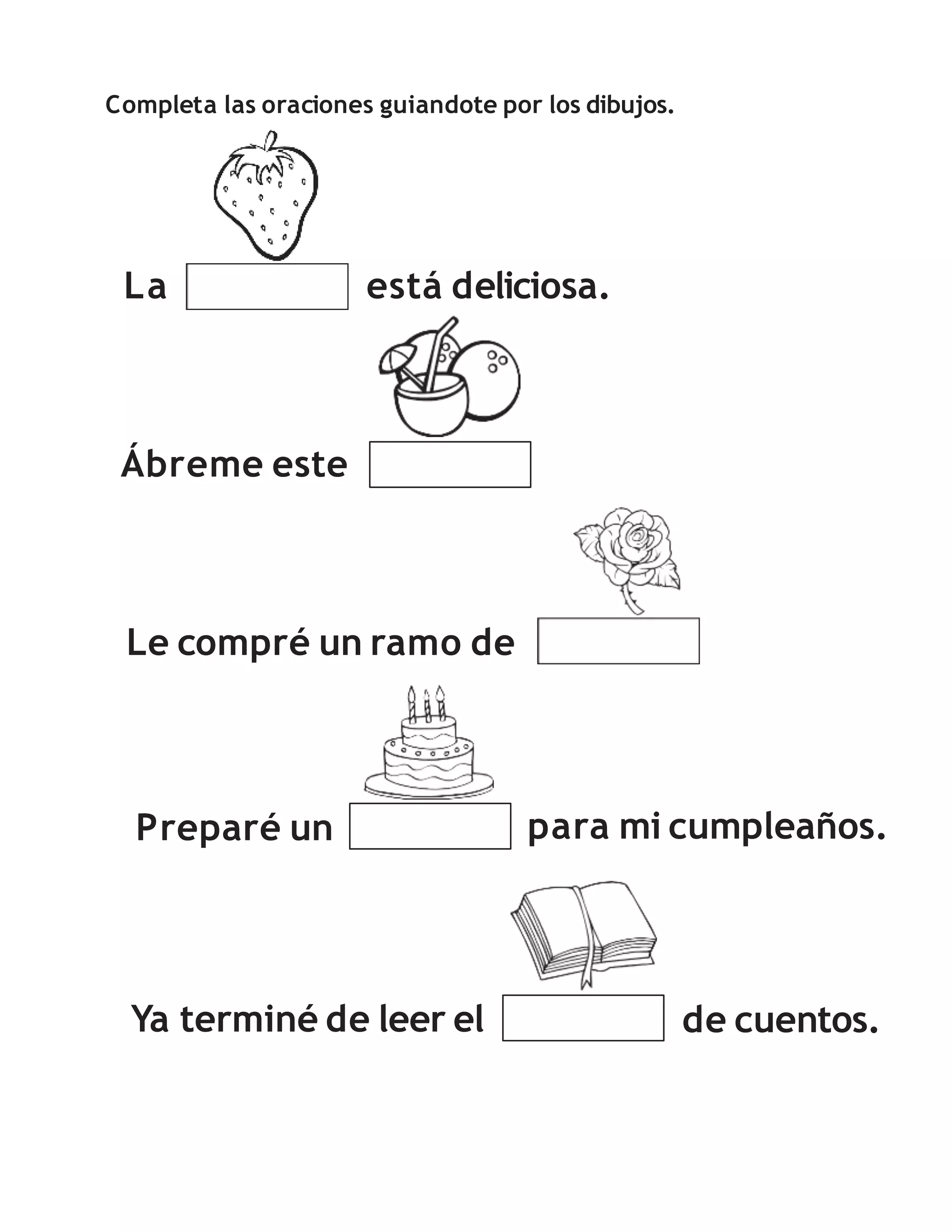 Hojas De Trabajo De Oraciones Completas De Tercer Grado Plantillas De