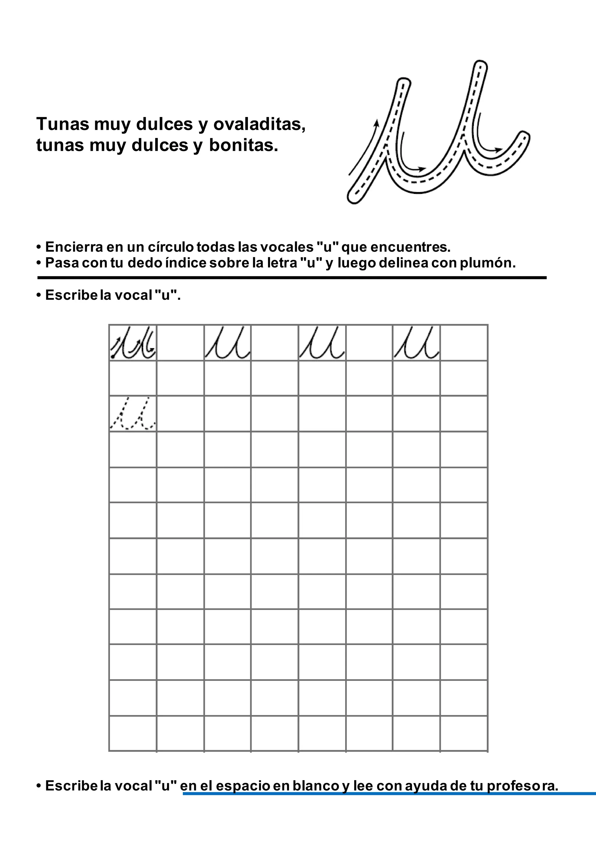 Hojas De Trabajo De Vocales Hojas De Trabajo De Las Vocales XPPP