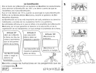 Fichas para-trabajar-el-aniversario-de-la-constitucion-mexicana-5-de ...