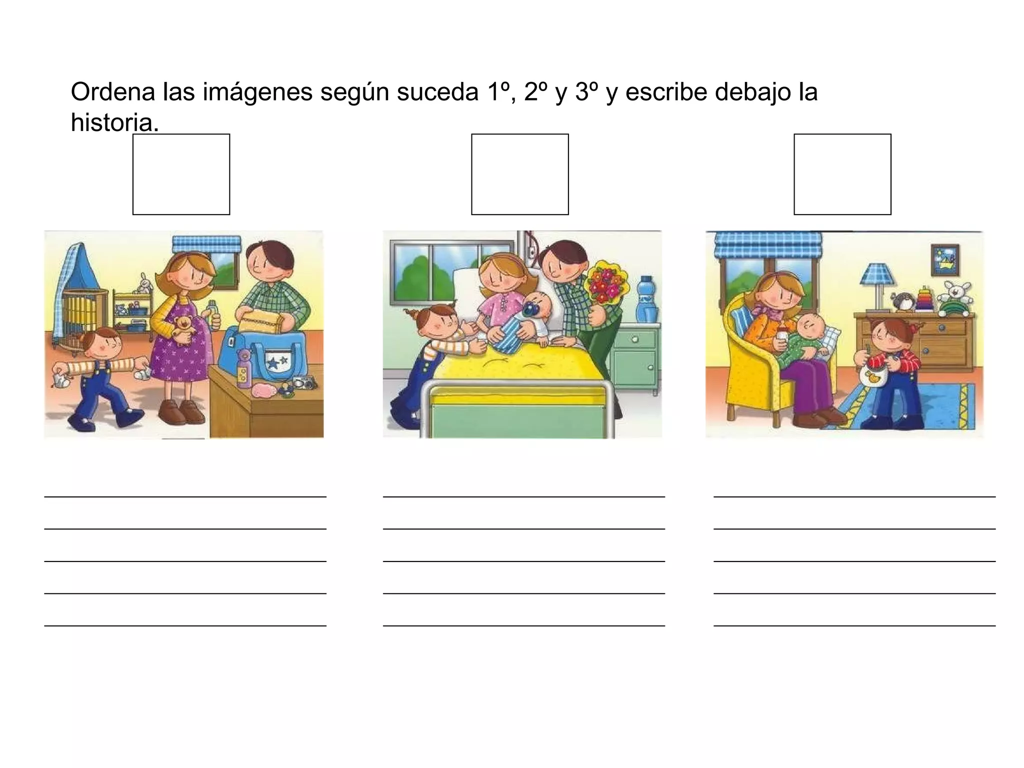 Hojas De Trabajo De Secuencia De Eventos Para Segundo Grado