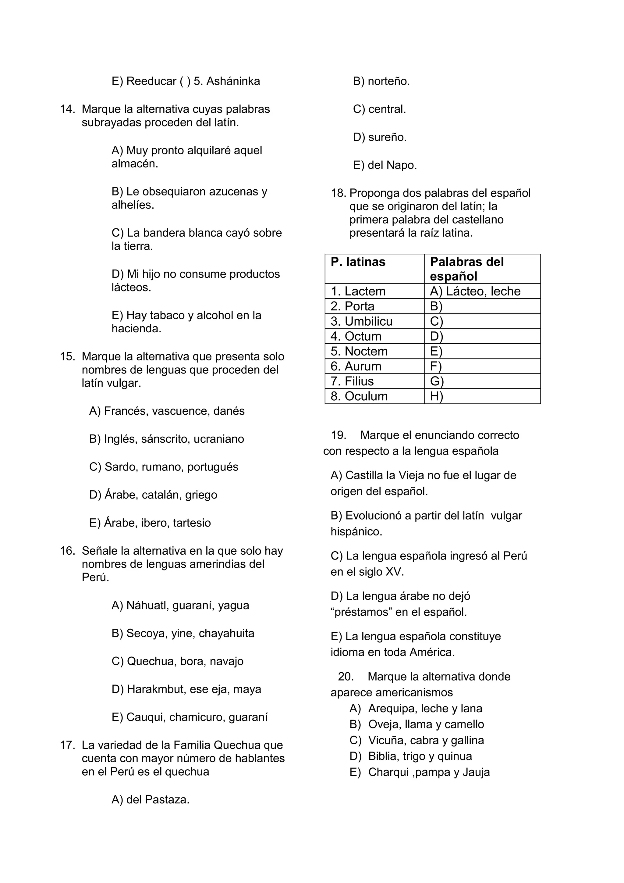 Fichas cuarto de secundaria origen y evoluciòn | DOCX