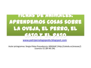 Fichas de animales 2 | PPTX