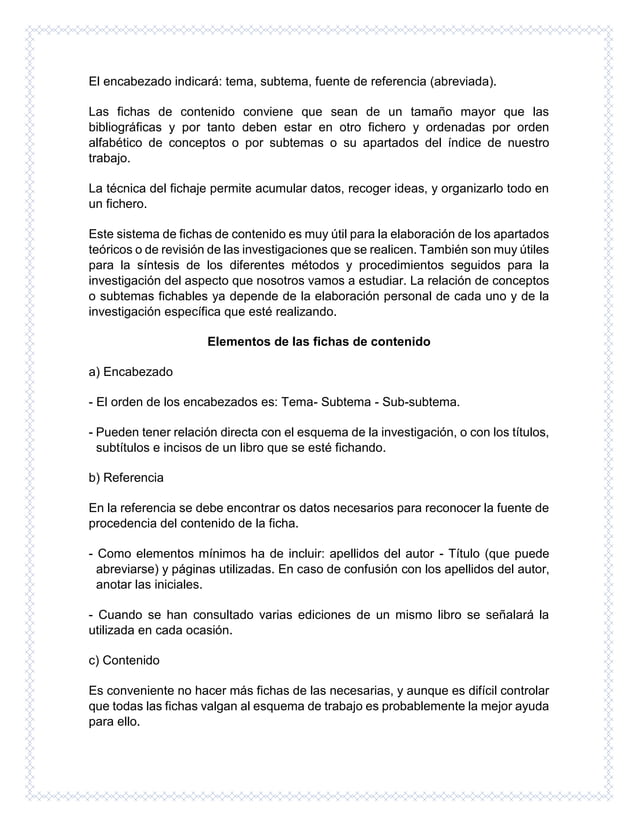 Ejemplo De Ficha Bibliografica Por Titulo Del Libro Ejemplo Sencillo/fichas De Contenido Ejemplos