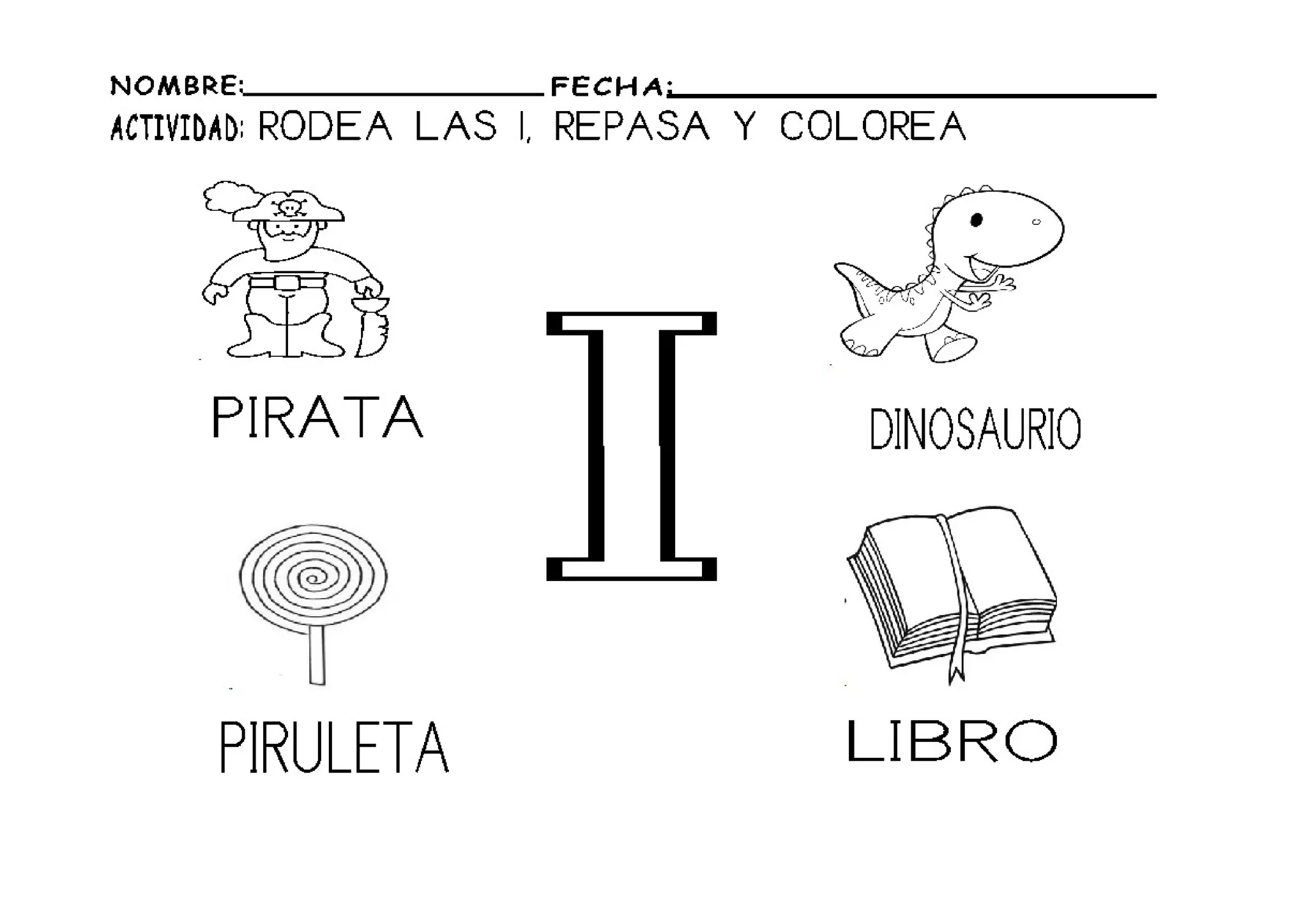FICHAS DE LA VOCAL I | DOC