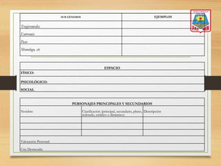 Fichas de Lectura- GÉNERO DRAMÁTICO.pptx