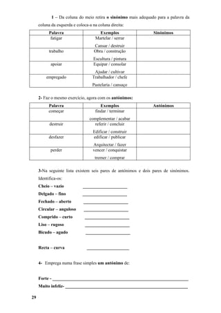 Fichas dicionário | DOC