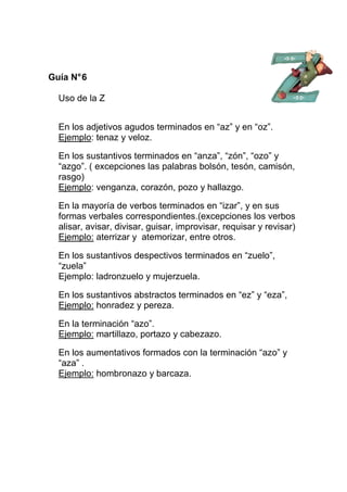 Fichas didácticas 3 ortografia literal | PDF