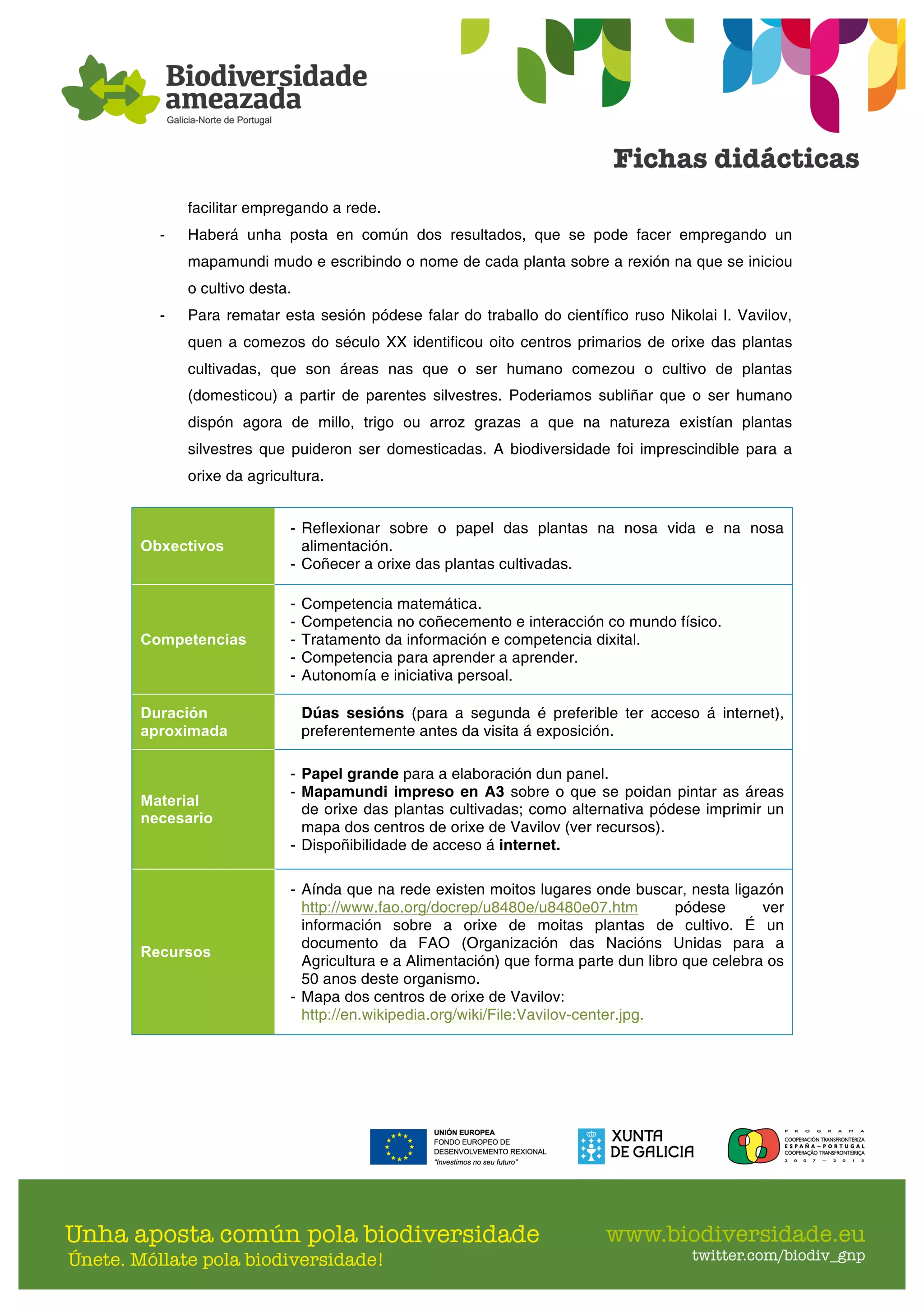 Fichas didácticas galego | PDF