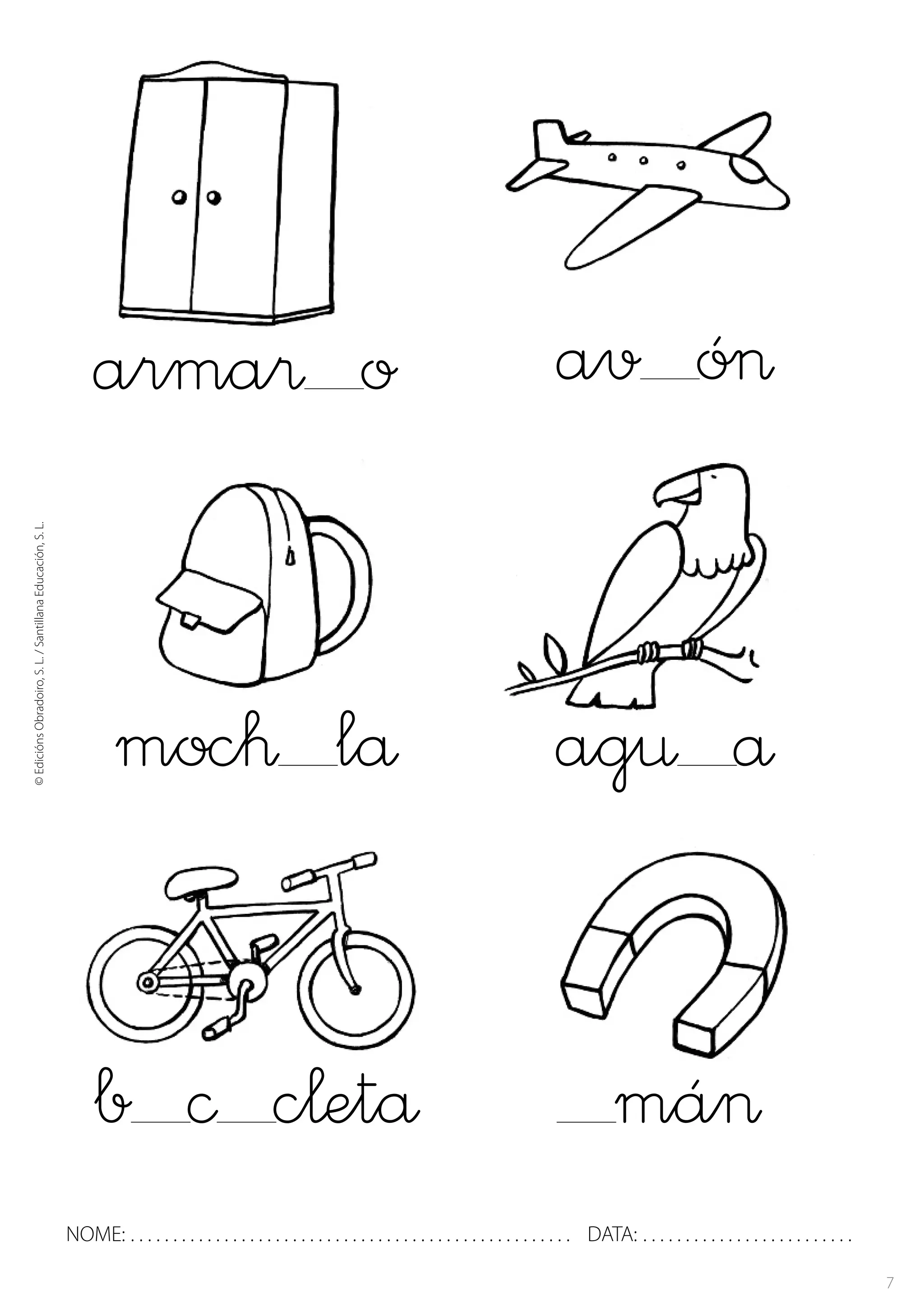 Fichas letra ligada lecto) | PDF