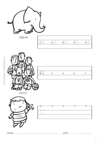 Fichas letra ligada lecto) | PDF