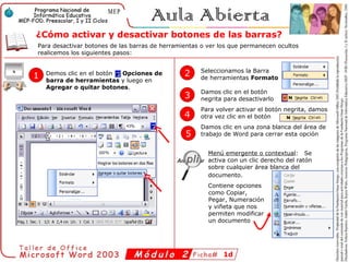 Fichas microsoft word | PPT