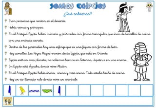 PROYECTO EGIPTO | PDF