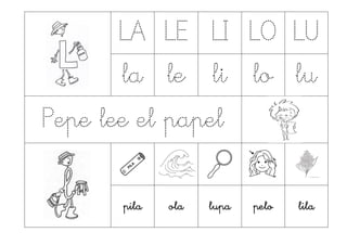 Fichas p y l | PPT