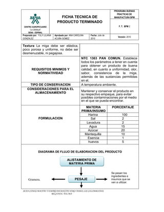 Ficha tecnica de_pan_nevado[1].do2[1] | DOC