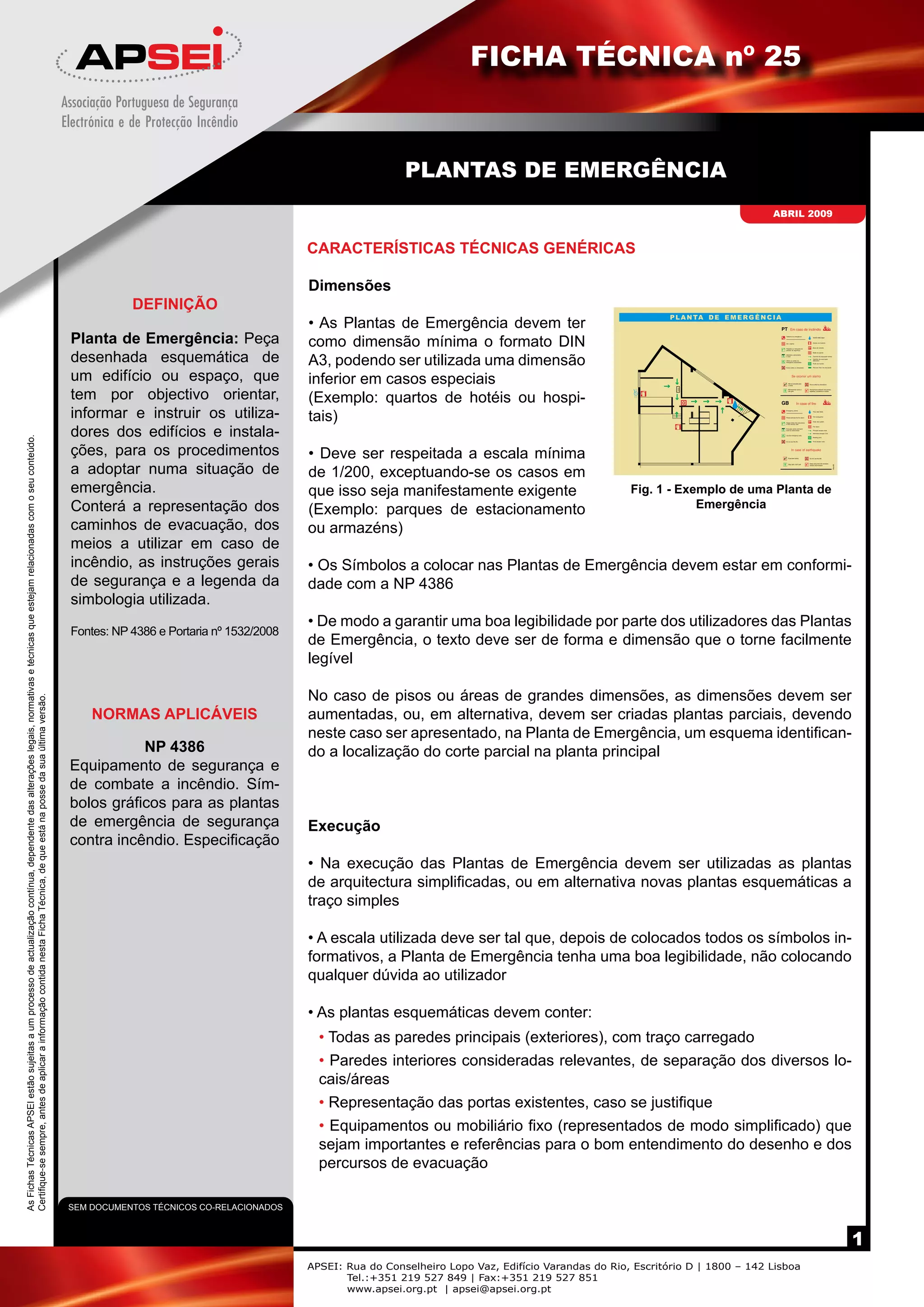 Ficha tecnica nº_25__plantas_de_emergencia | PDF