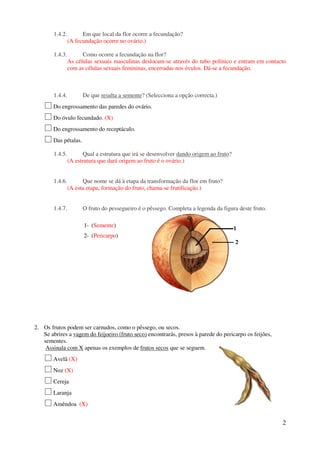 Ficha trab c.nat 6º reproducao plantas-com-flor | PDF